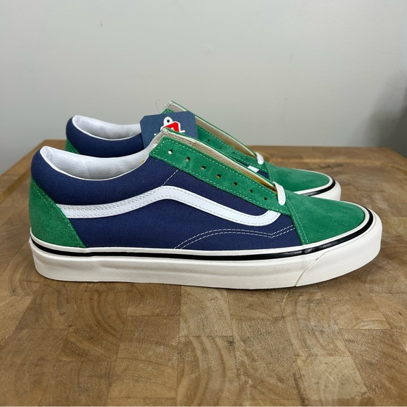 Vans | Shoes | Vans Old Skool 36 Dx Anaheim Factory Emerald Navy | Poshmark